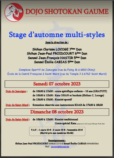 FFKAMA - Fédération Francophone de Karaté - Accueil FFKAMA