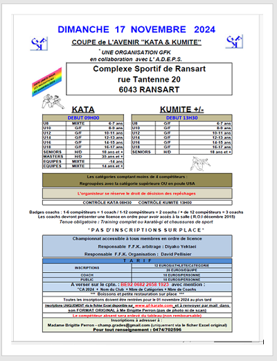 FFKAMA - Fédération Francophone de Karaté - Accueil FFKAMA