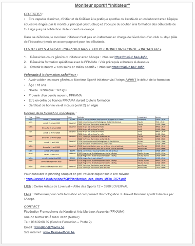 FFKAMA - Fédération Francophone de Karaté - Accueil FFKAMA